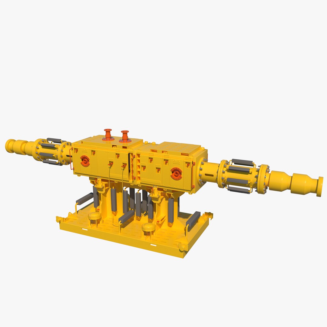 Subsea Manifold Model - TurboSquid 1540973