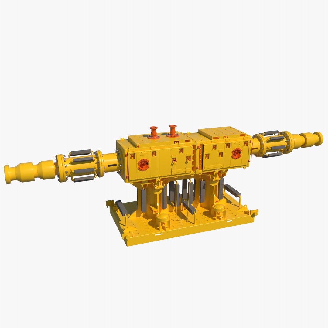 Subsea Manifold Model - TurboSquid 1540973