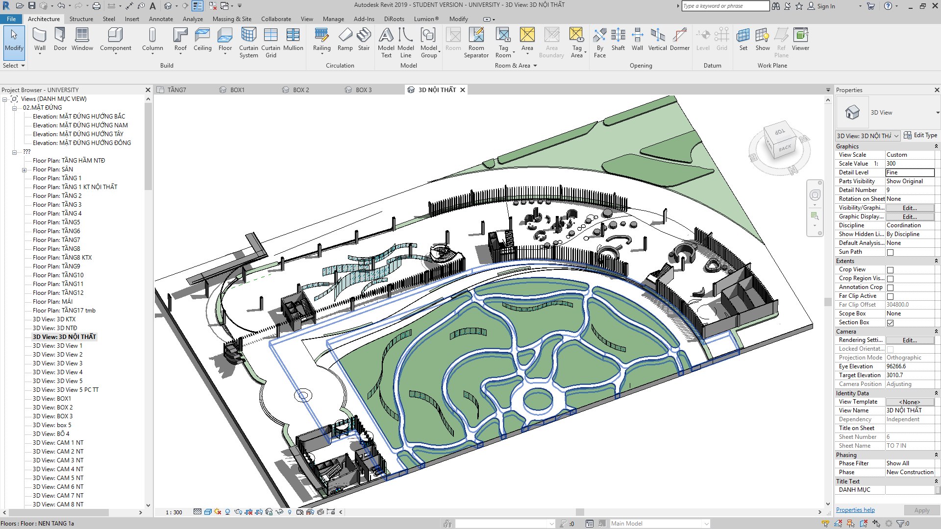 University Revit 3D Model - TurboSquid 1398614
