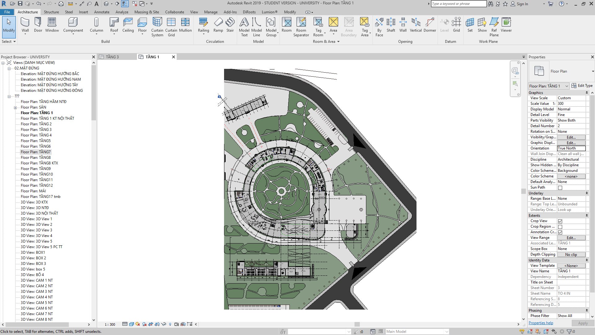 University Revit 3D Model - TurboSquid 1398614