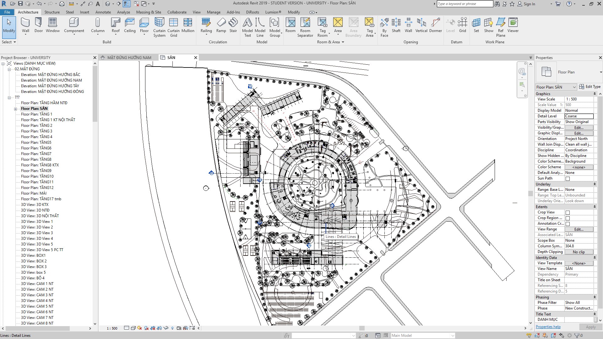 University Revit 3D Model - TurboSquid 1398614