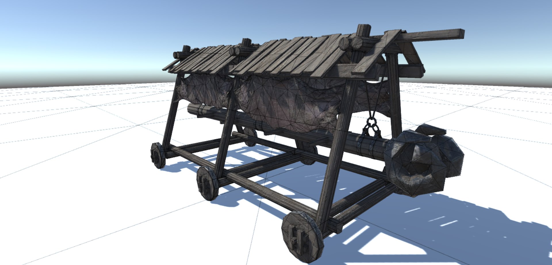 3D battering ram - TurboSquid 1438916