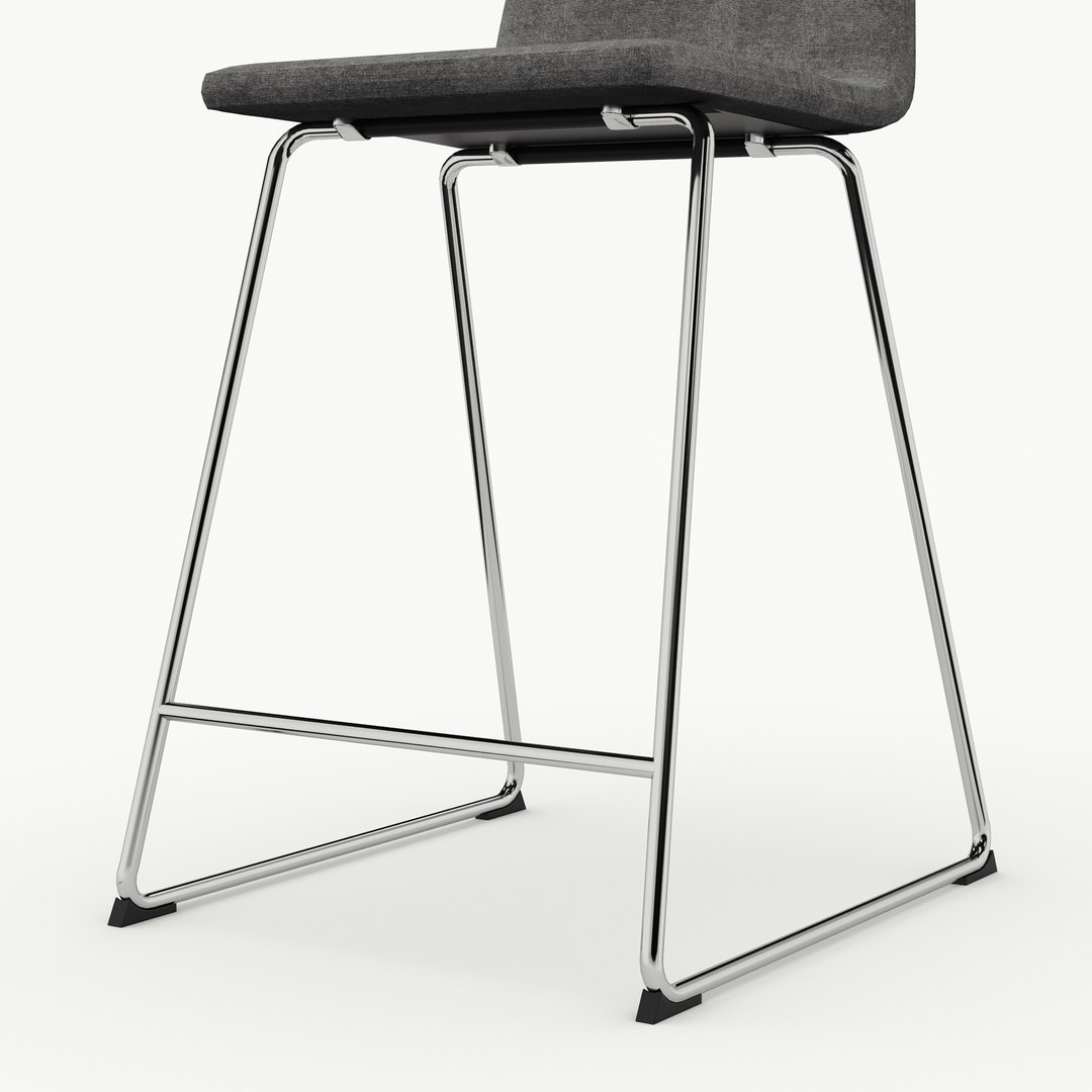 Ikea LILLANAS Bar stool 3D - TurboSquid 2083226
