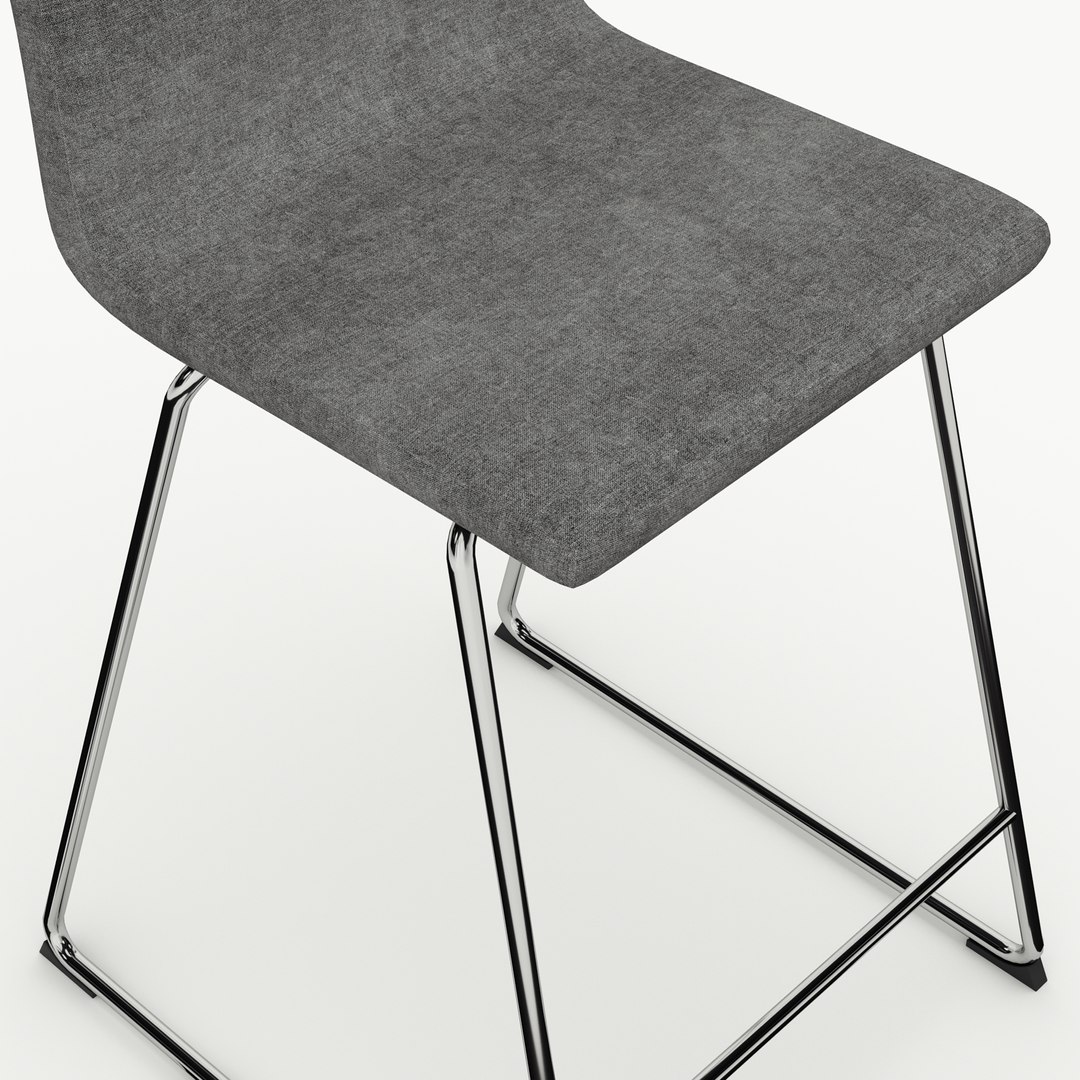 Ikea LILLANAS Bar stool 3D - TurboSquid 2083226