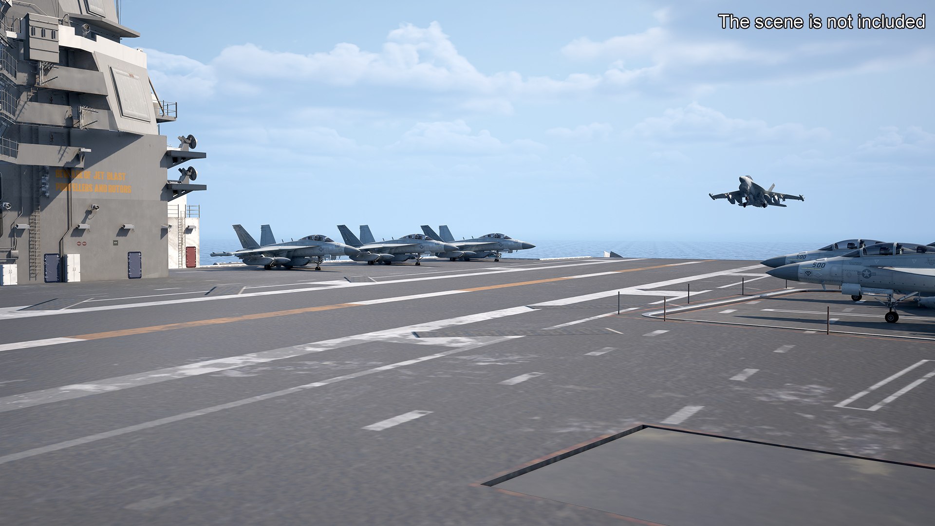 Electronic Warfare Aircraft Boeing EA 18G Rigged 3D - TurboSquid 2152679