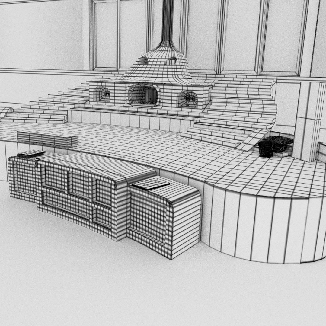 3d Stage Props Model