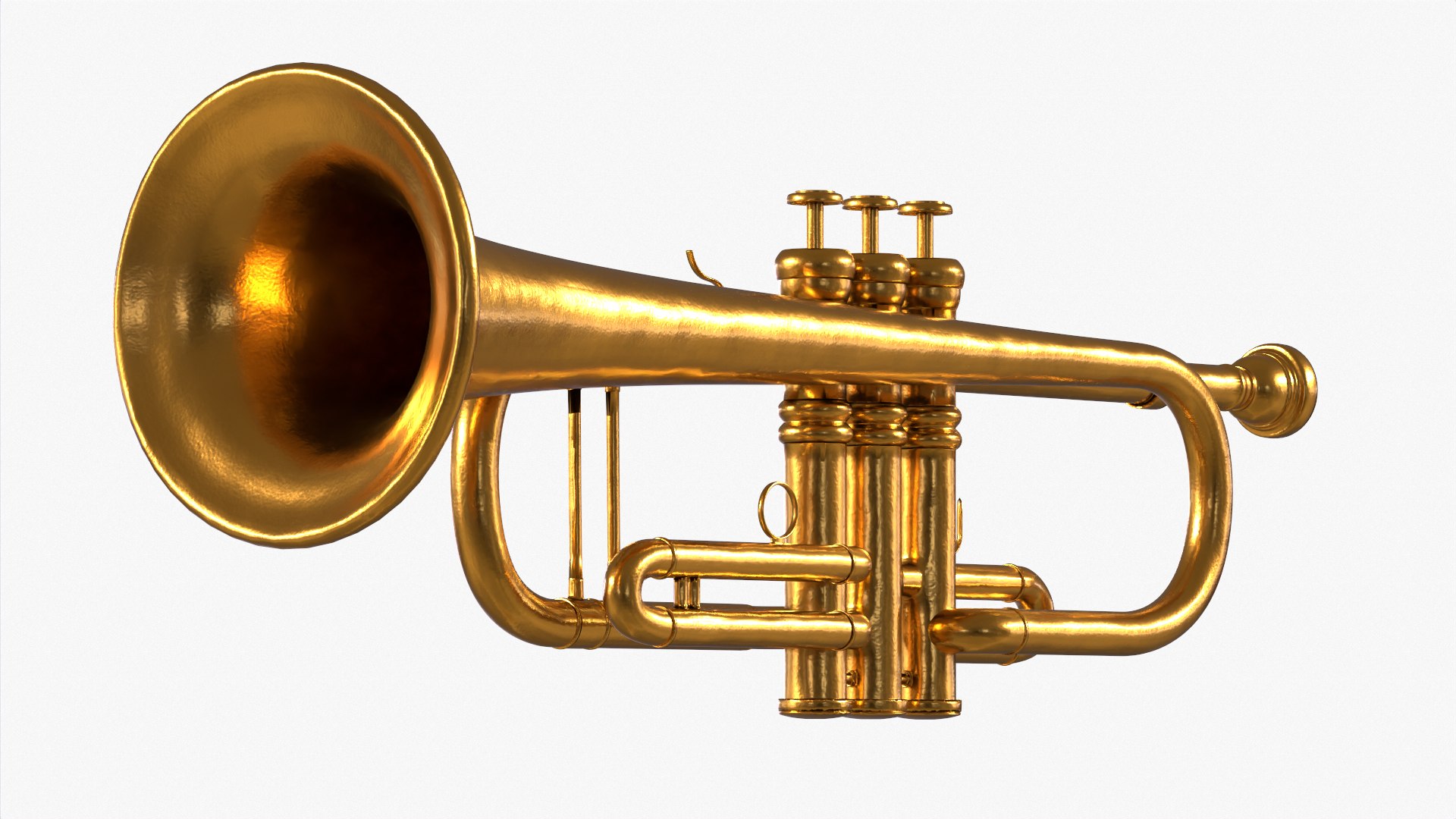 Trumpet model - TurboSquid 2062098
