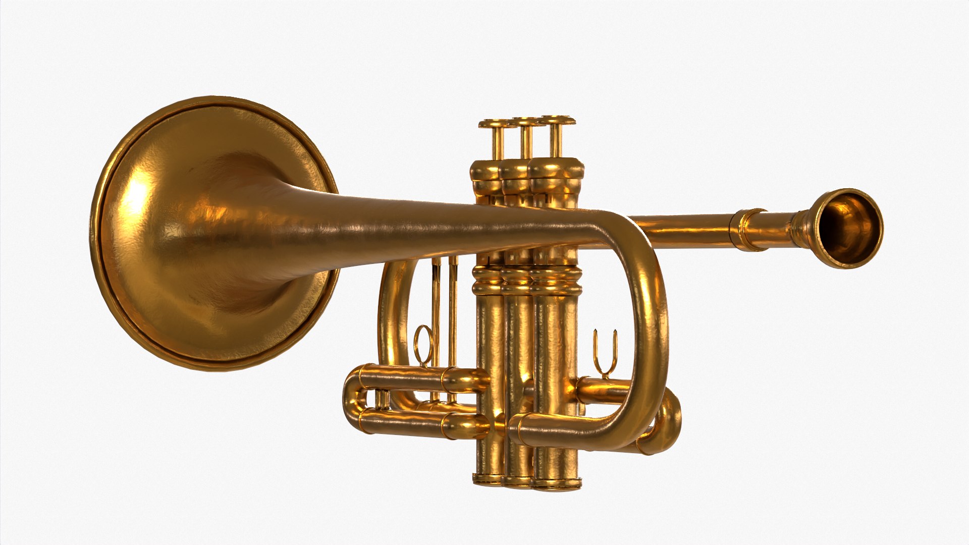 Trumpet model - TurboSquid 2062098