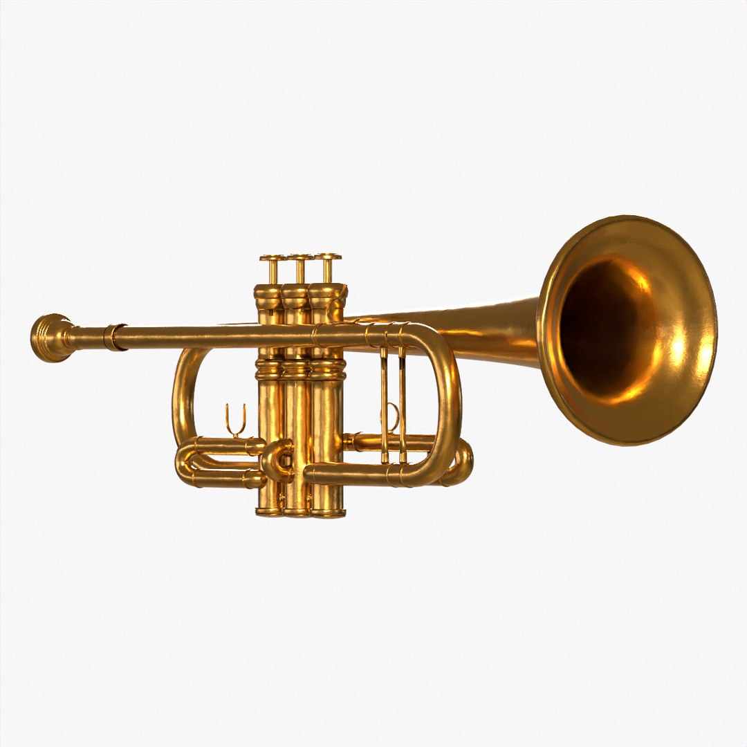 Trumpet model - TurboSquid 2062098