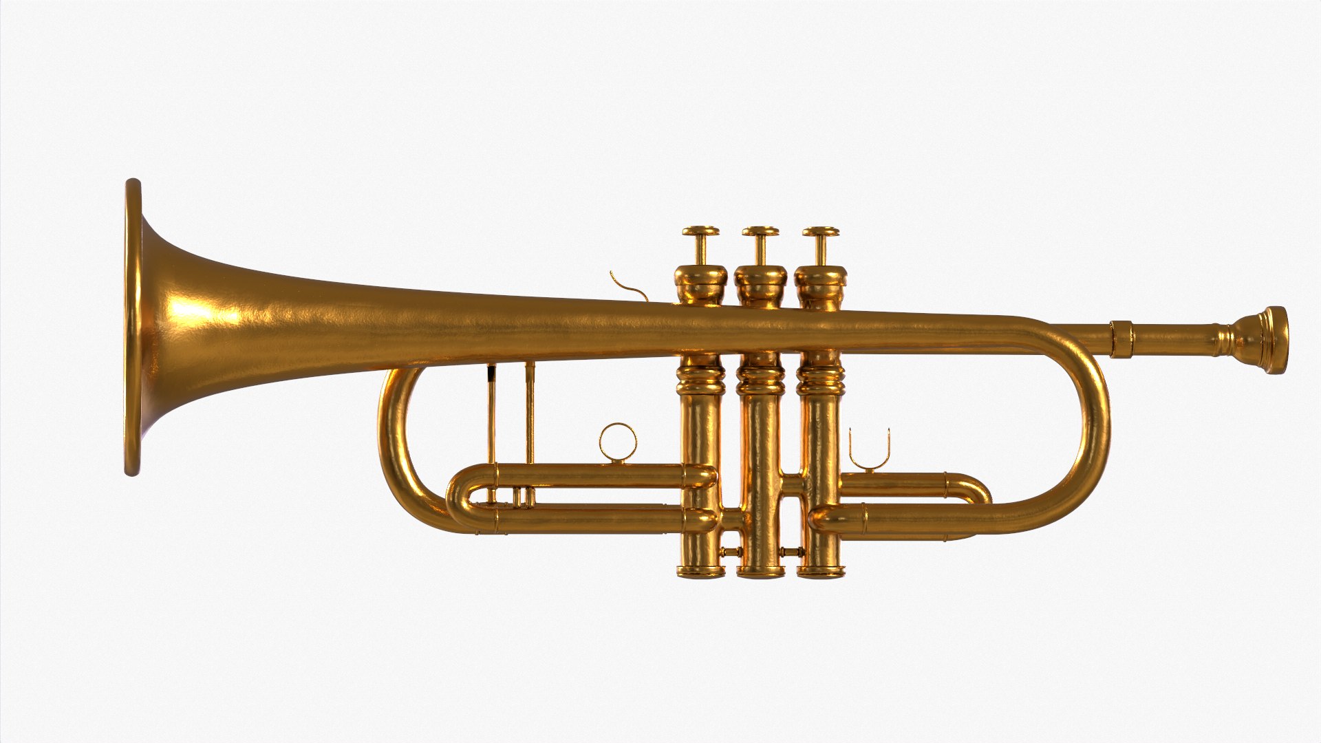 Trumpet model - TurboSquid 2062098