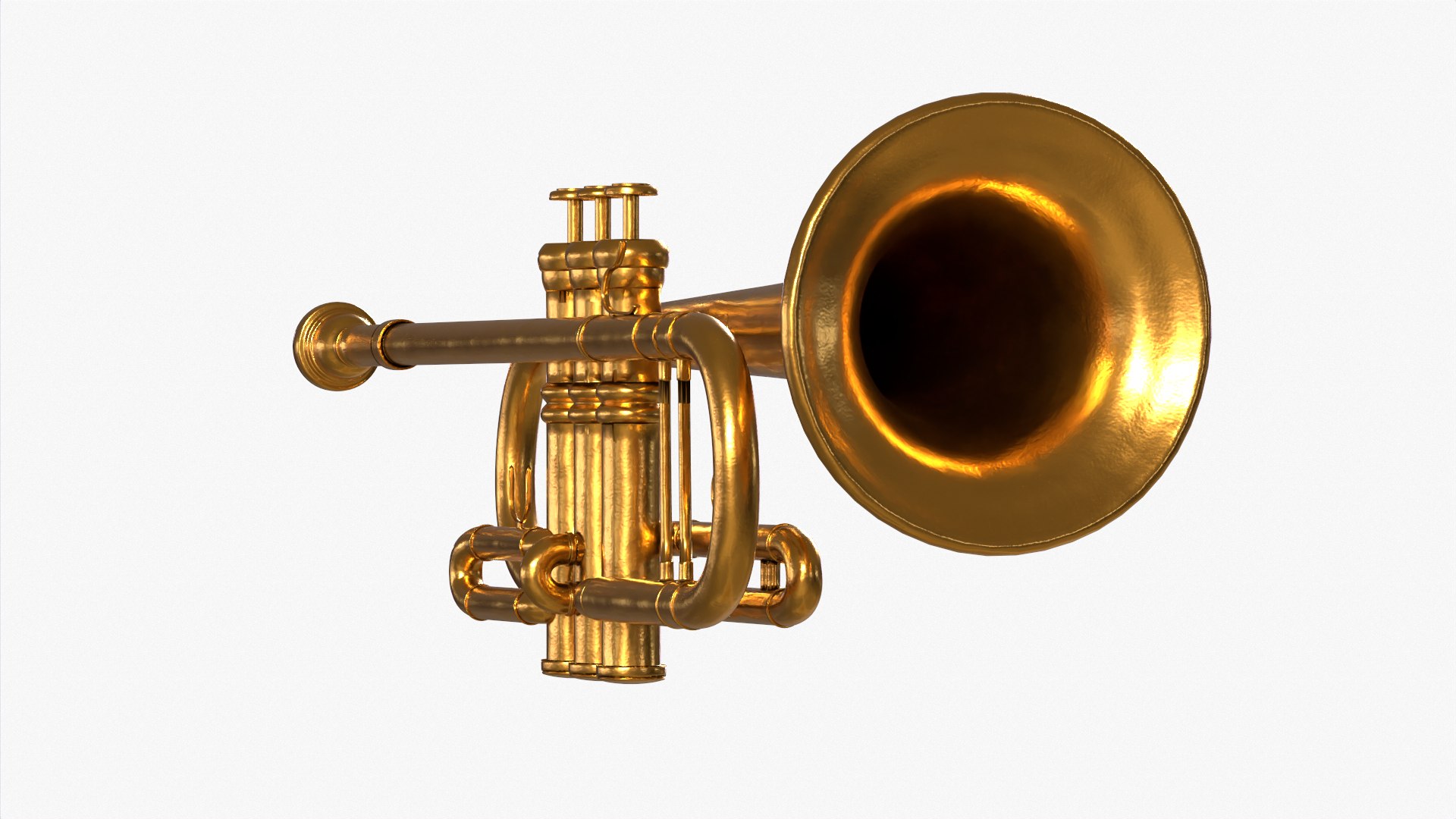 Trumpet model - TurboSquid 2062098