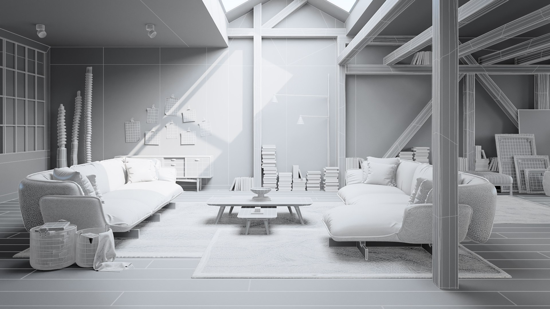 3D Workshop Apartment In London Cinema 4D And Vray 6 ACES - TurboSquid ...