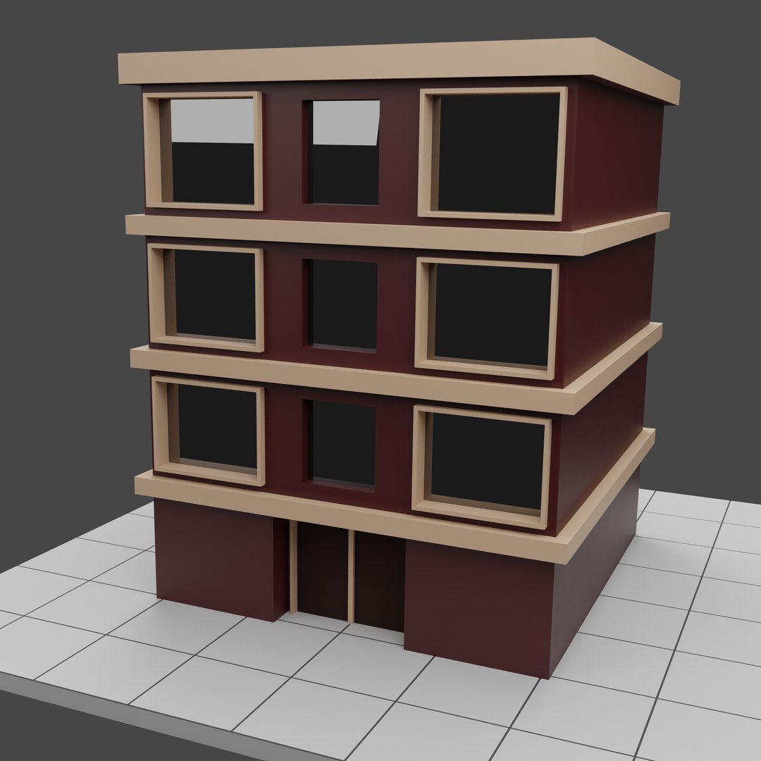 3D Building model - TurboSquid 1898580