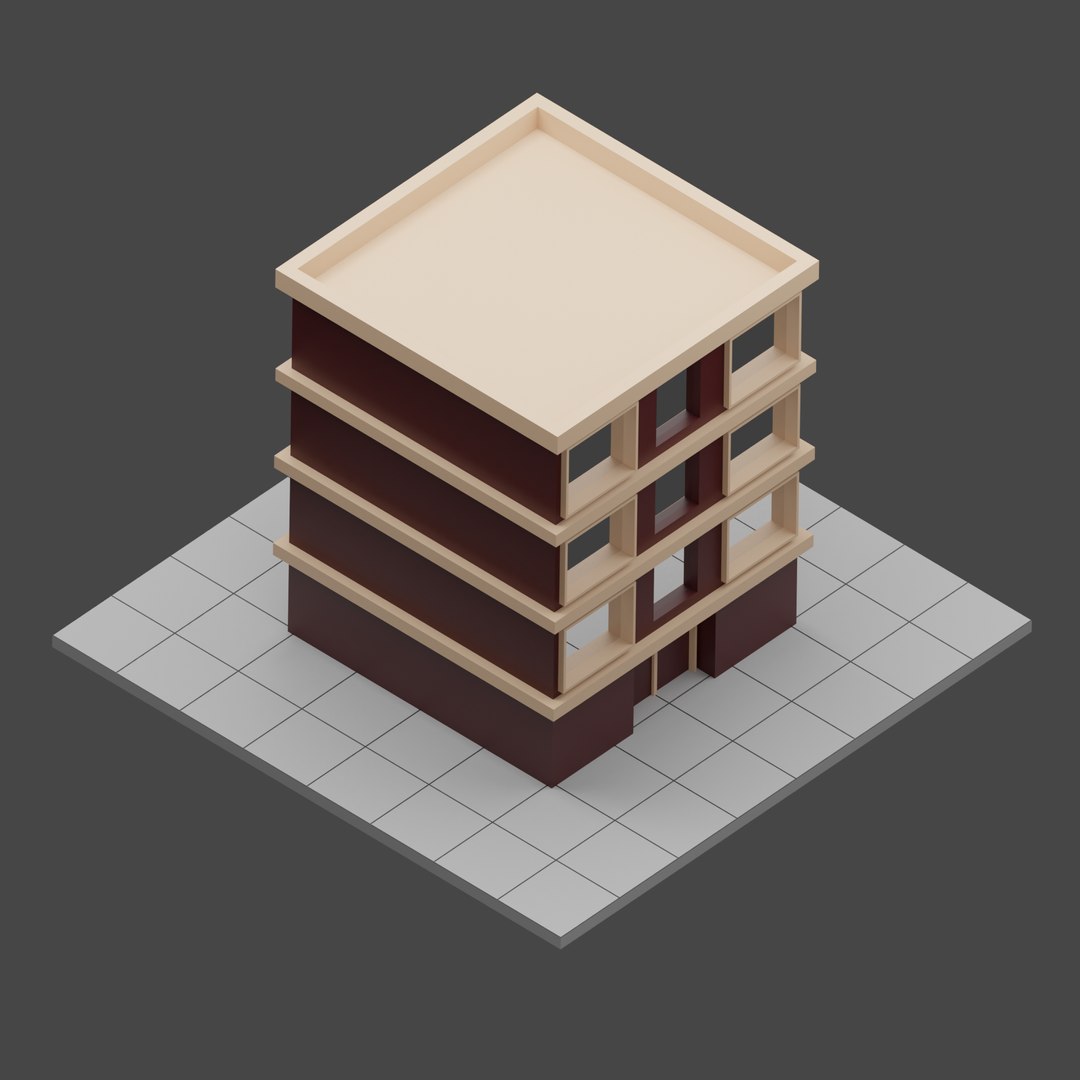 3D Building model - TurboSquid 1898580