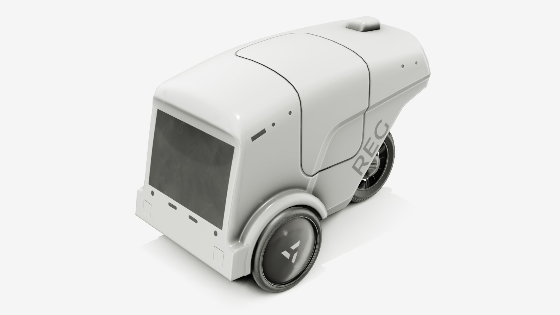 3D Delivery Robot model - TurboSquid 1834066