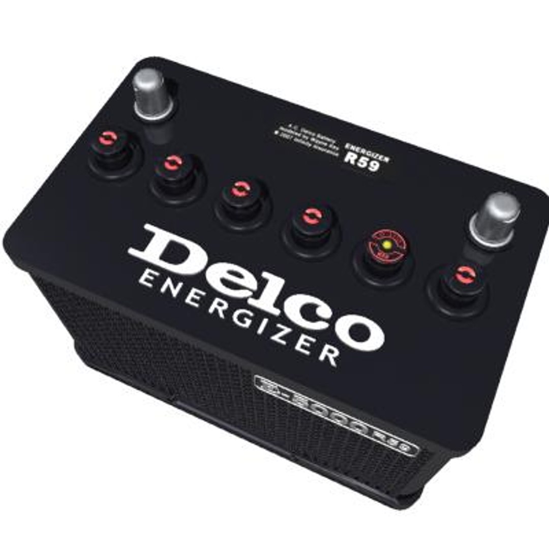 Ac Delco Battery 3d Model