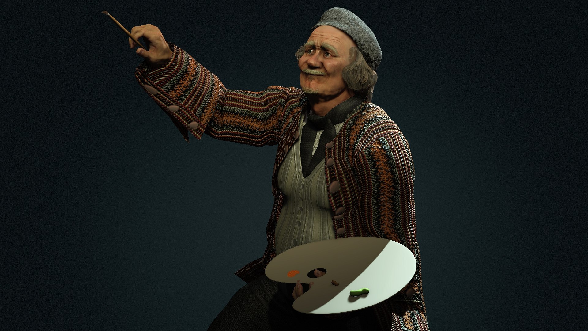Rembrandt Model Turbosquid 2140560