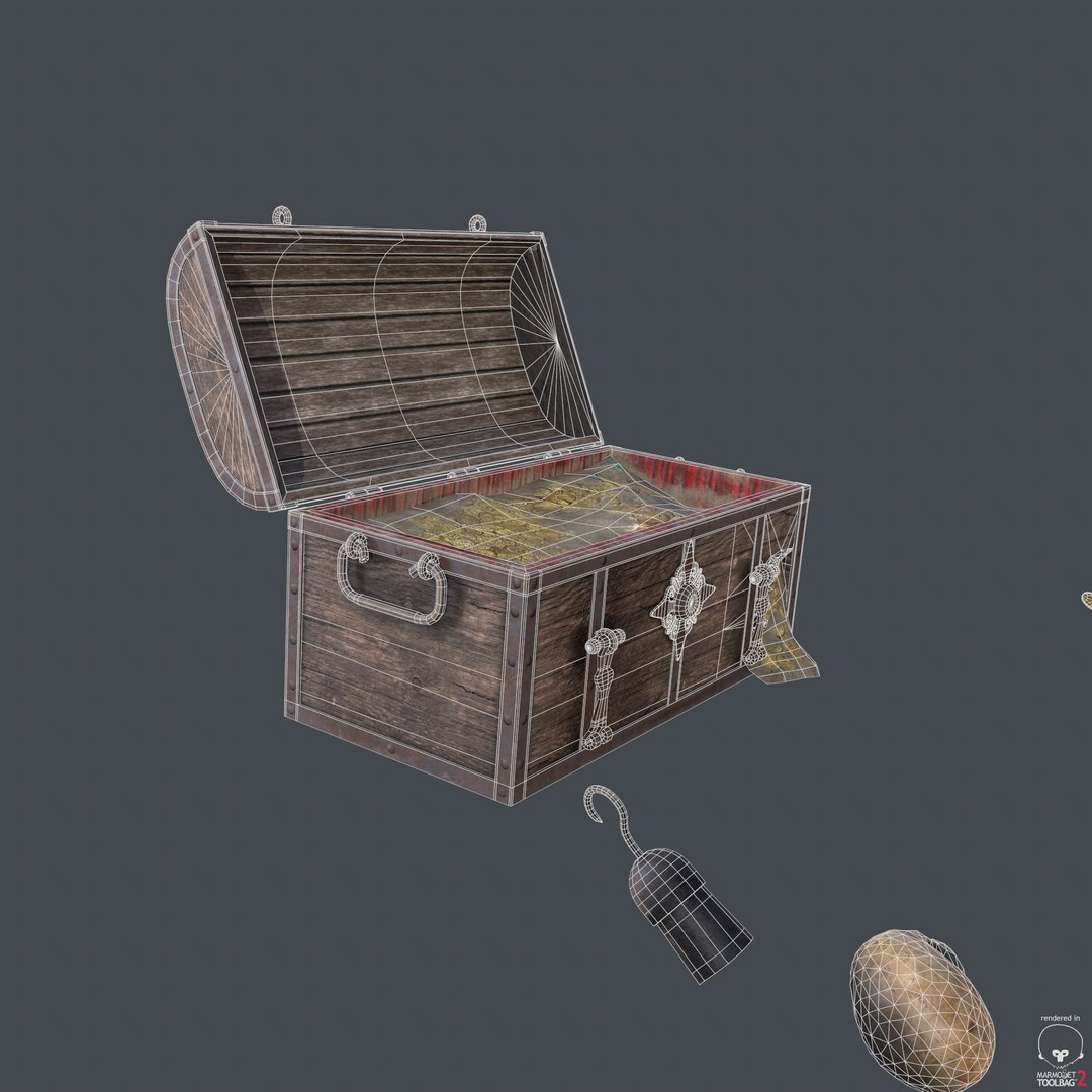 3d Model Pirate Den Pbr