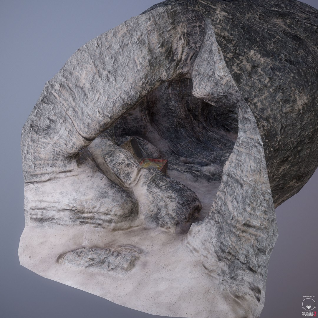 3d Model Pirate Den Pbr