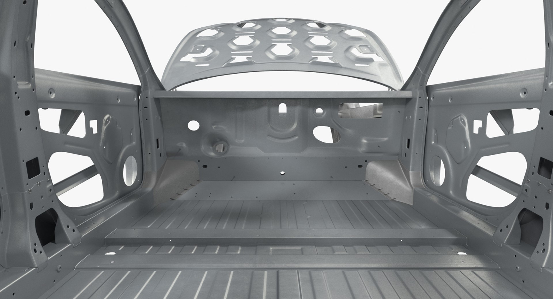 3d tesla s frame chassis model