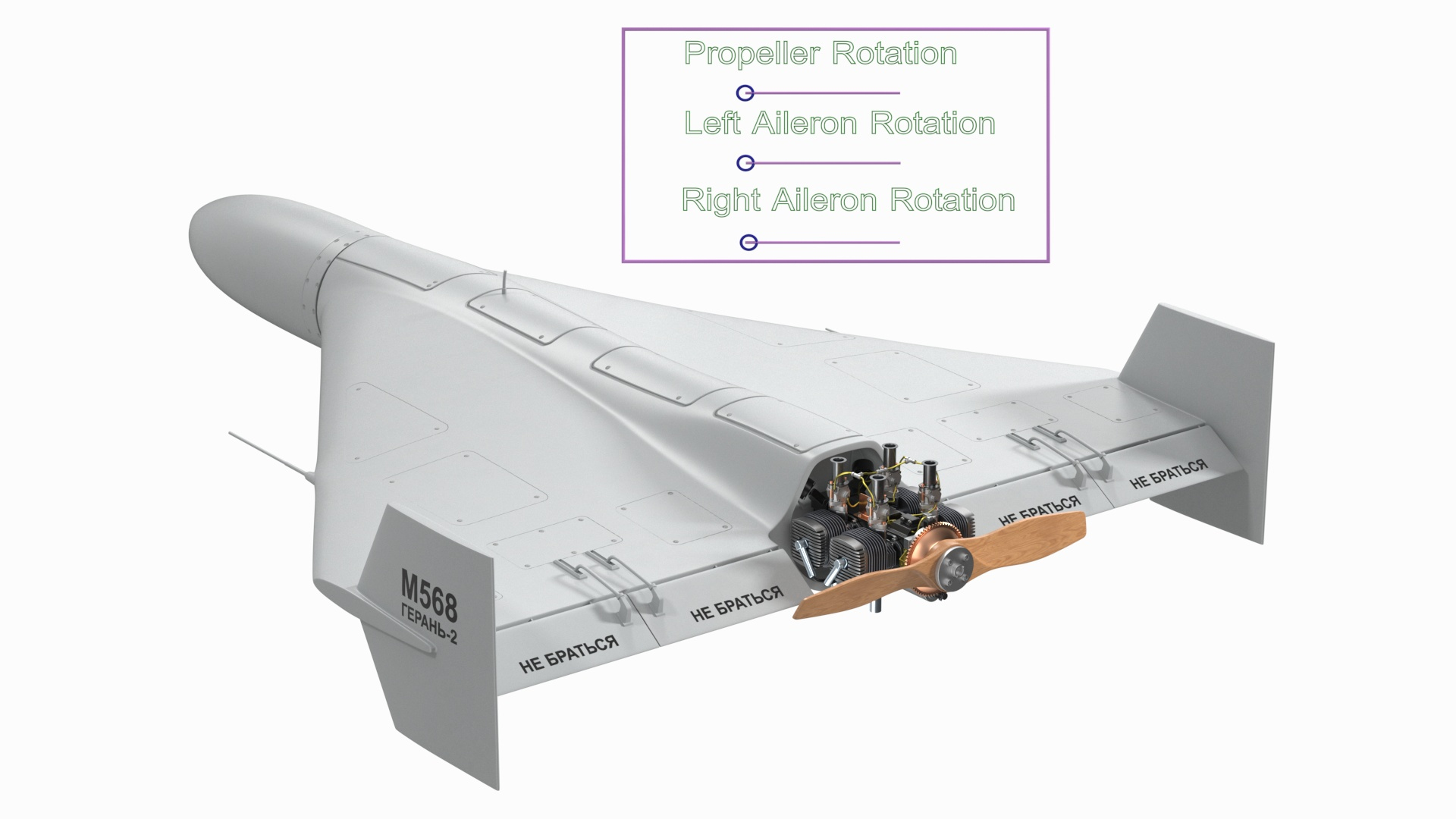 Geran-2 Rigged 3D Model - TurboSquid 2045381