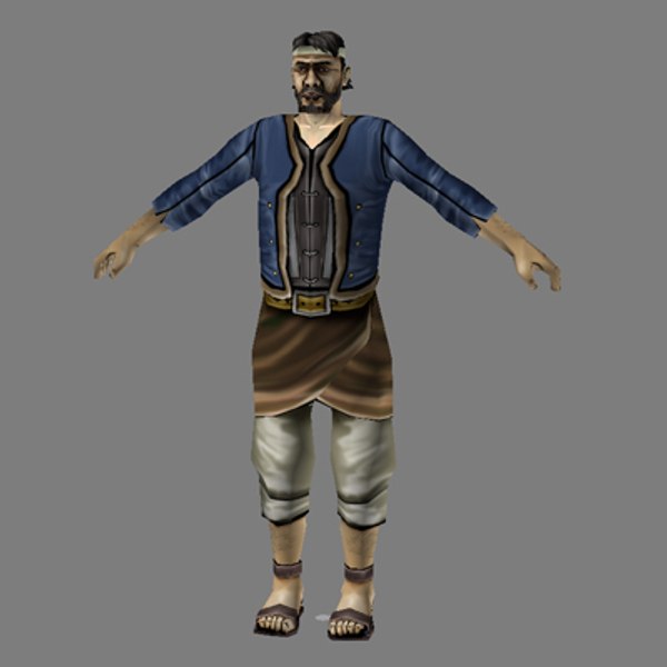 3D Peasant Models | TurboSquid