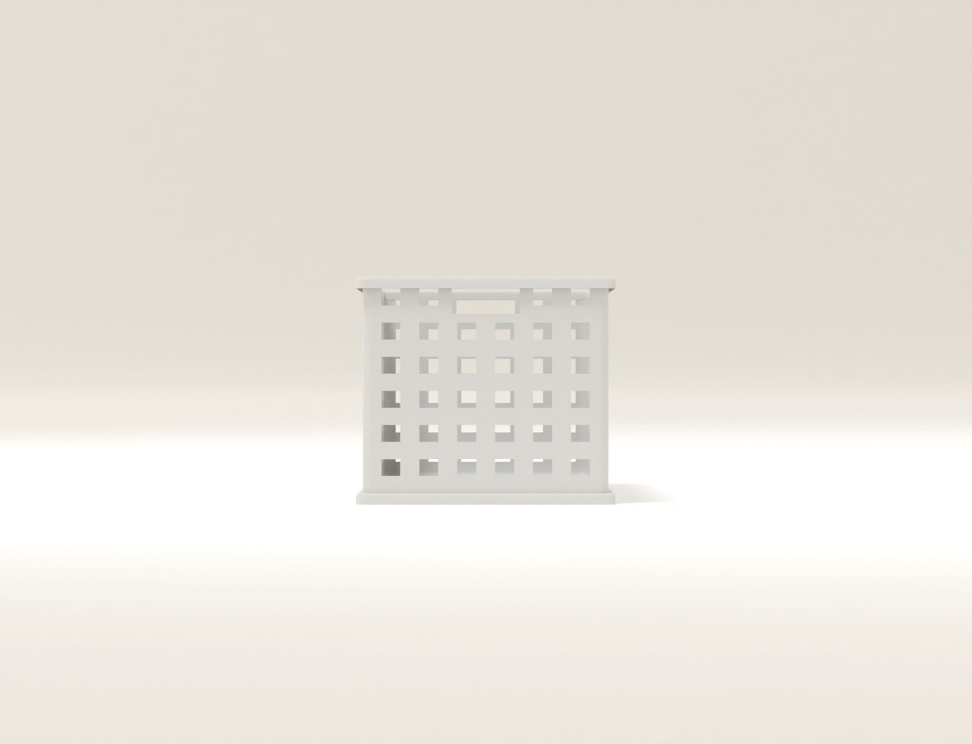 Low-Poly Plastic Tray 3D Model - TurboSquid 2093540