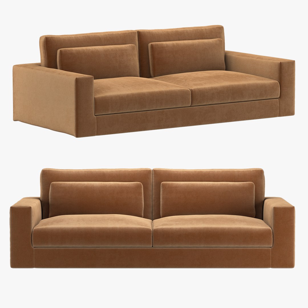 LUGANO SOFA 3D model - TurboSquid 1974978
