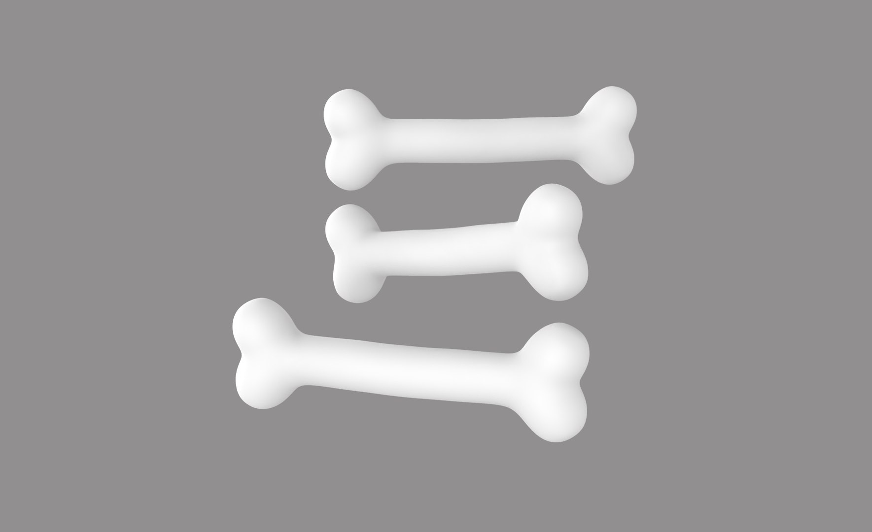 Prop34 Dog Bone 3D Model - TurboSquid 2224498