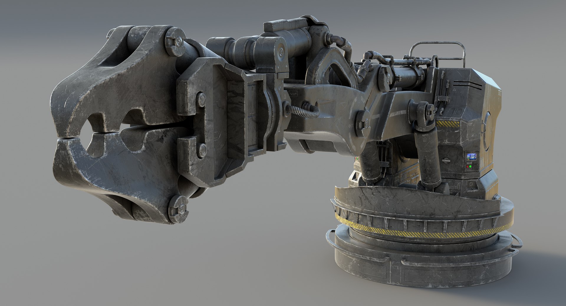 Scifi excavator 3D model - TurboSquid 1285431