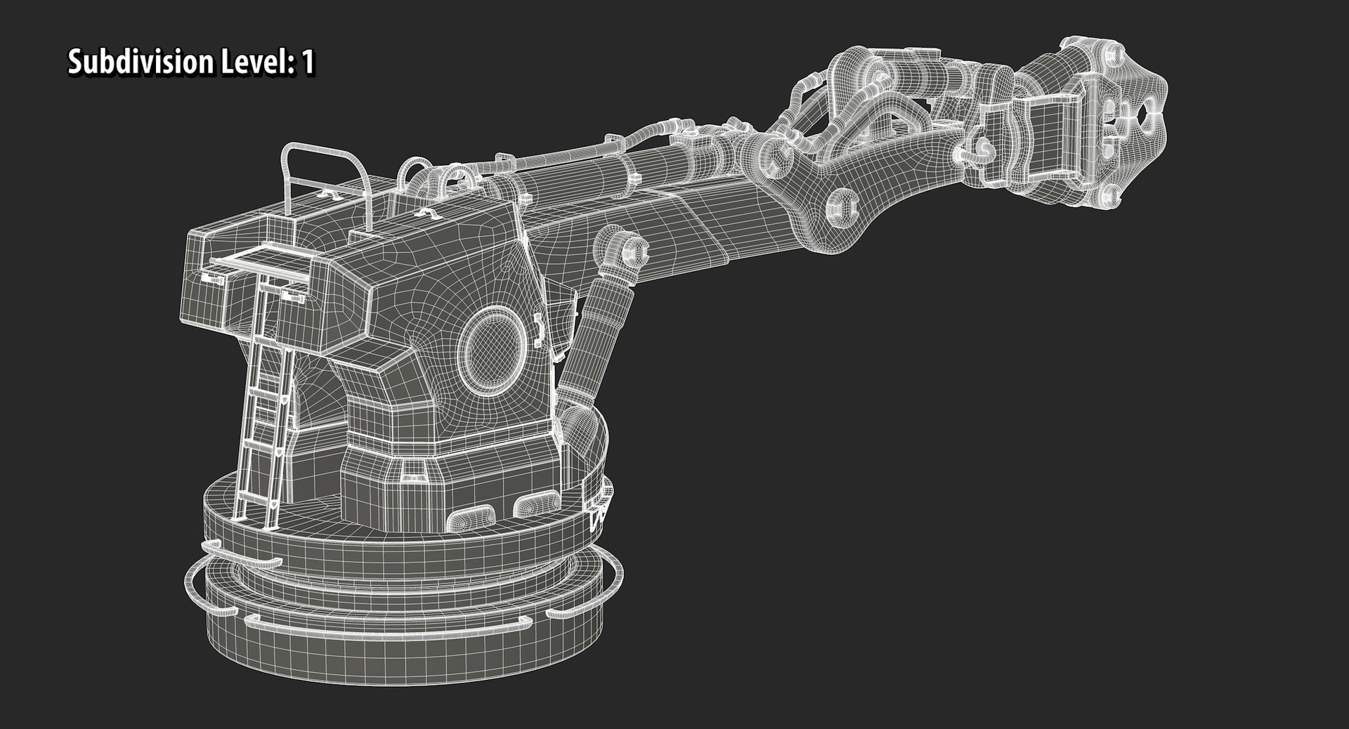 Scifi excavator 3D model - TurboSquid 1285431