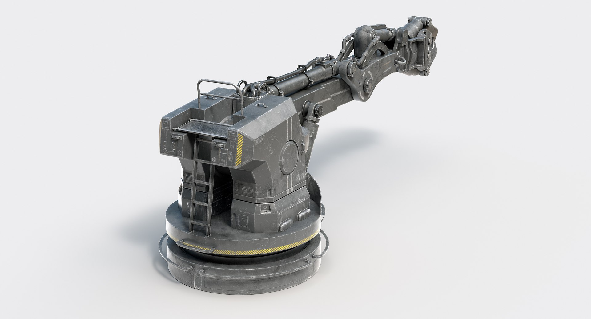 Scifi excavator 3D model - TurboSquid 1285431