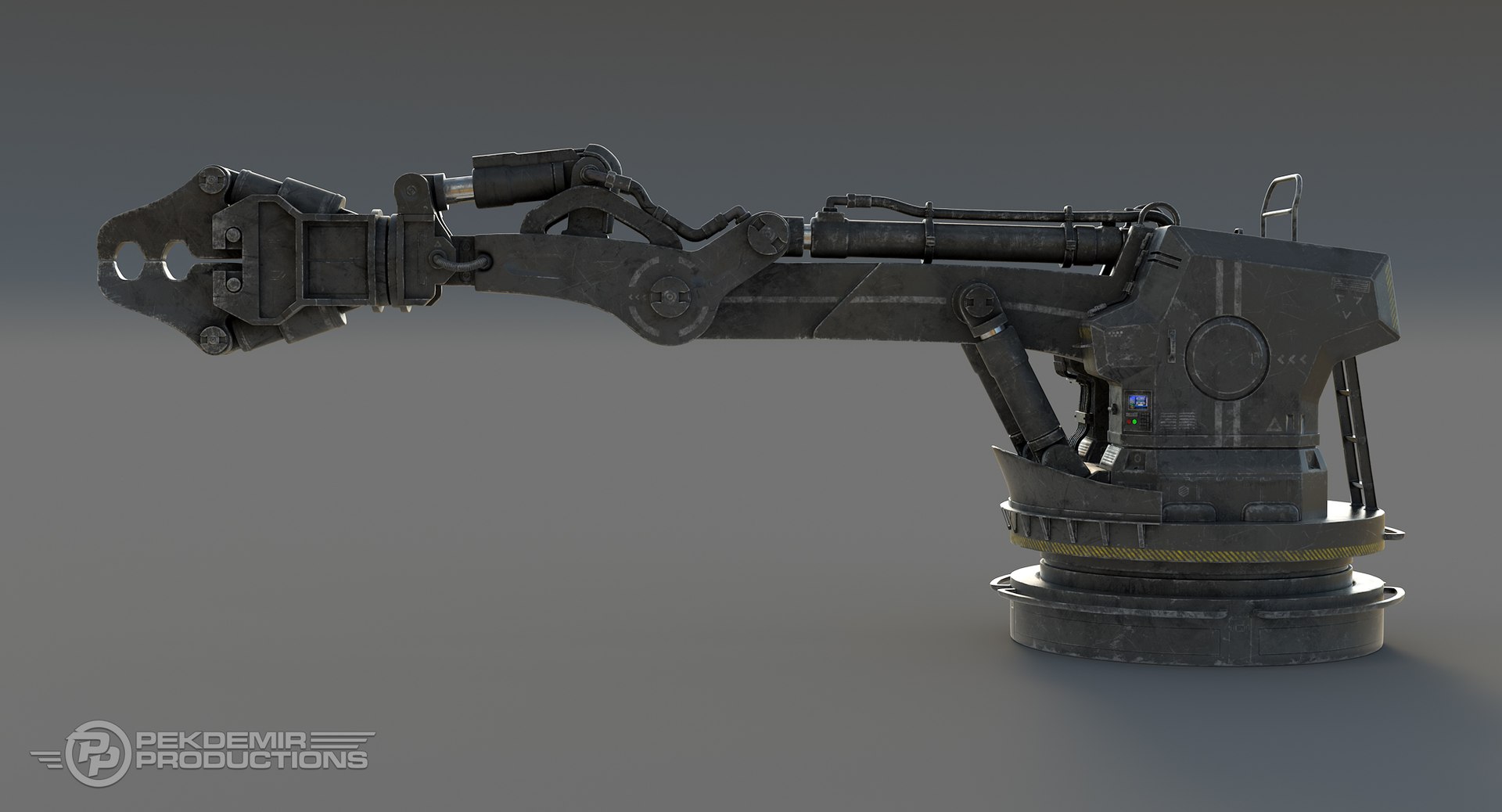 Scifi excavator 3D model - TurboSquid 1285431