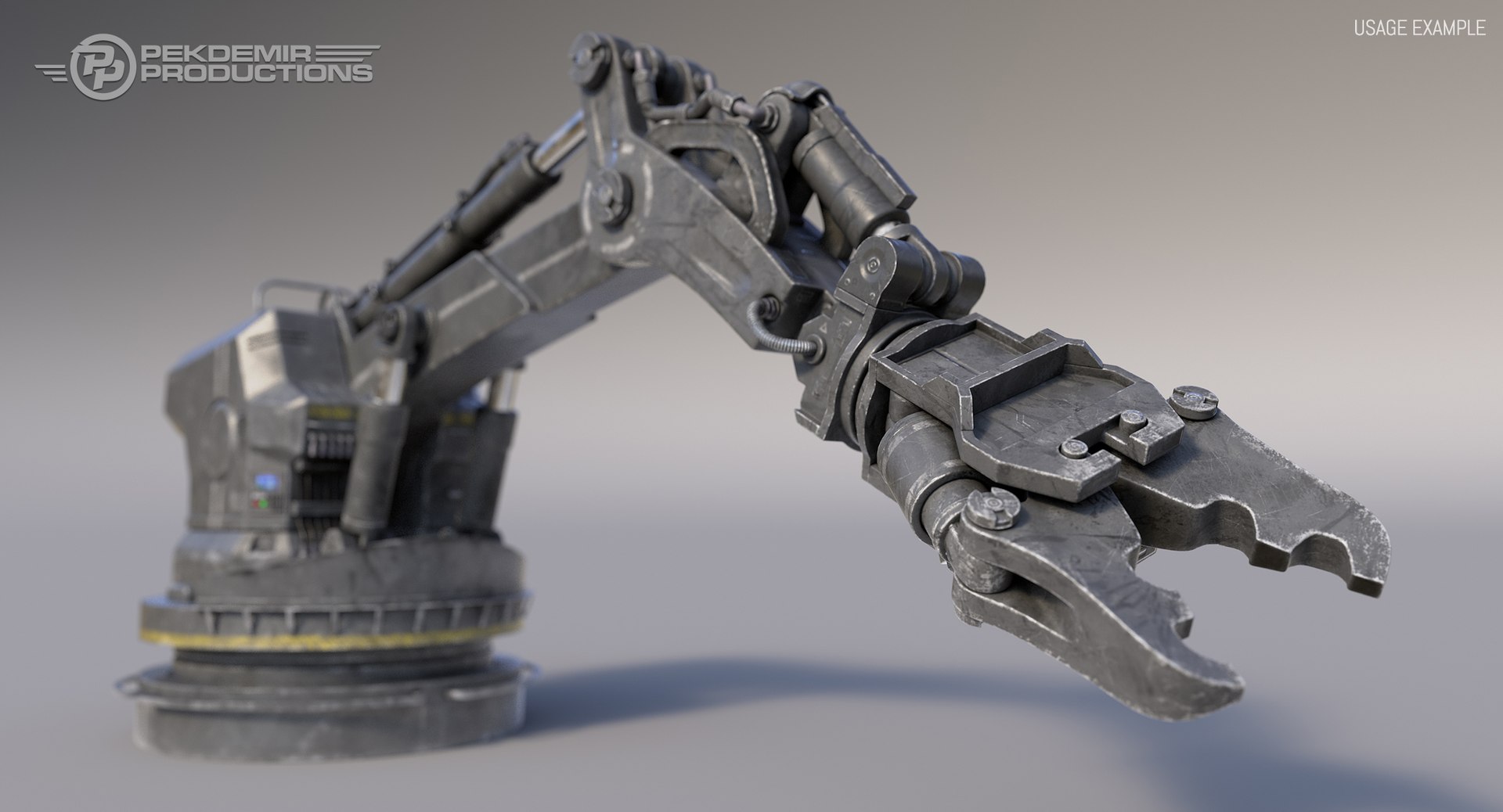 Scifi excavator 3D model - TurboSquid 1285431