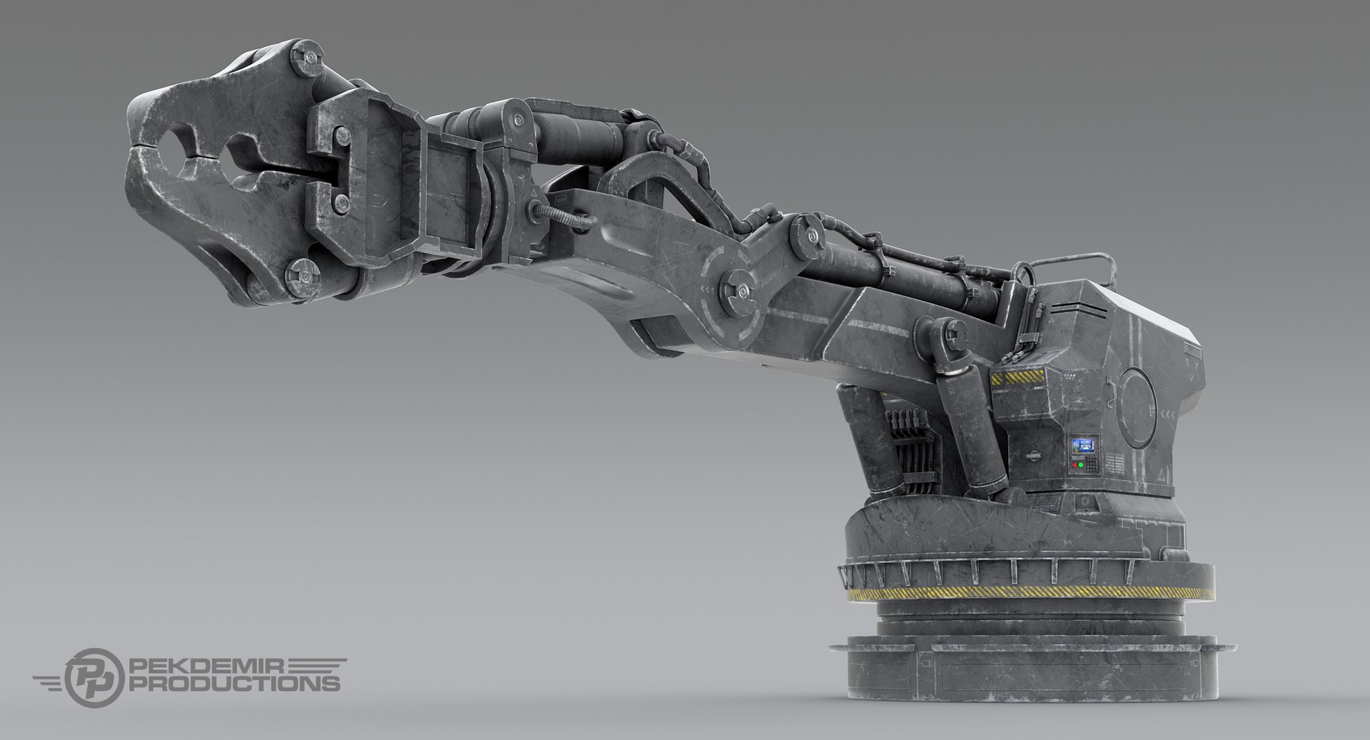 Scifi excavator 3D model - TurboSquid 1285431