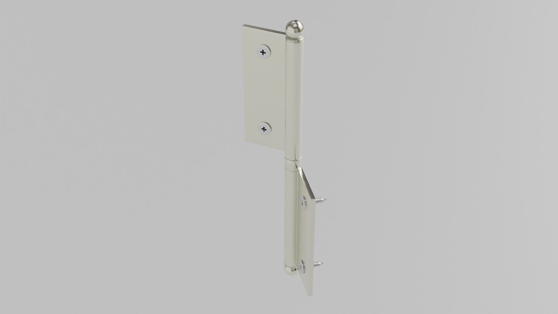 Realistic Hinge 3D Model - TurboSquid 1992709