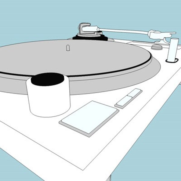 3d technics turntable model