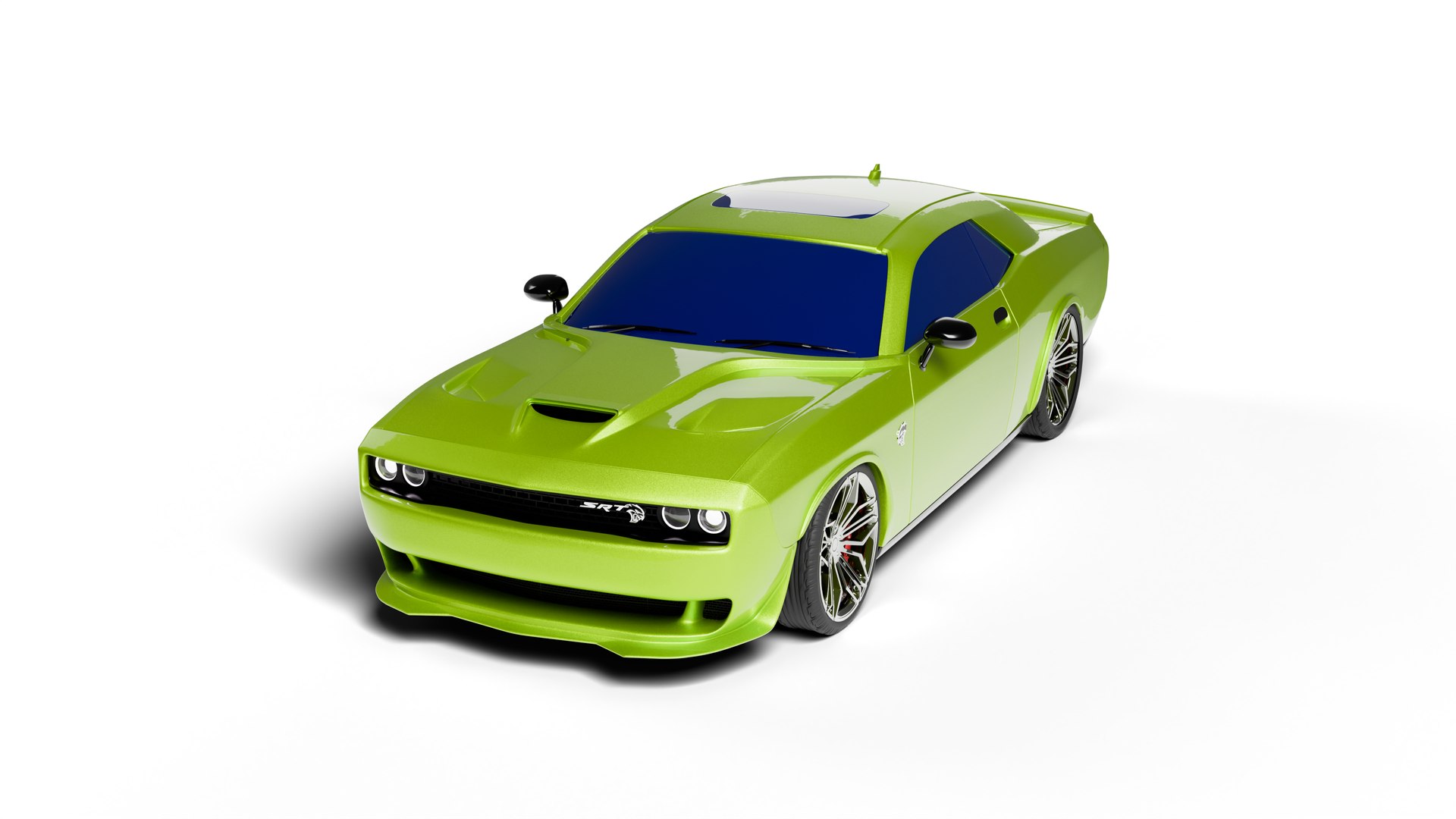 Dodge SRT Hellcat Model - TurboSquid 2291793