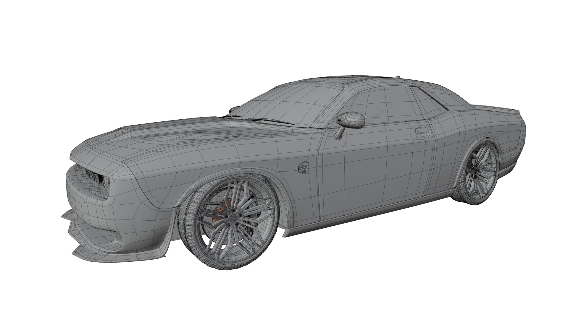 Dodge SRT Hellcat Model - TurboSquid 2291793
