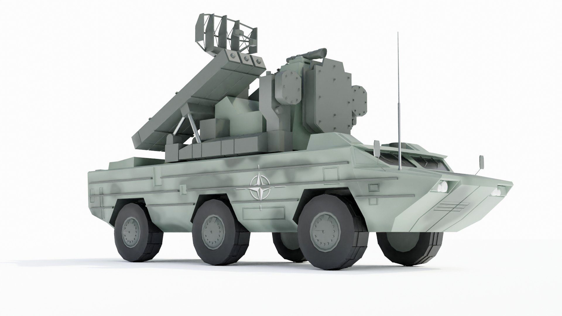 3D SA-8 Gecko NATO Designation Model - TurboSquid 2059053