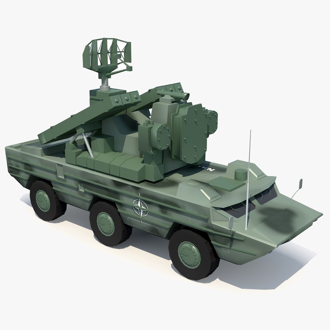 3D SA-8 Gecko NATO Designation Model - TurboSquid 2059053