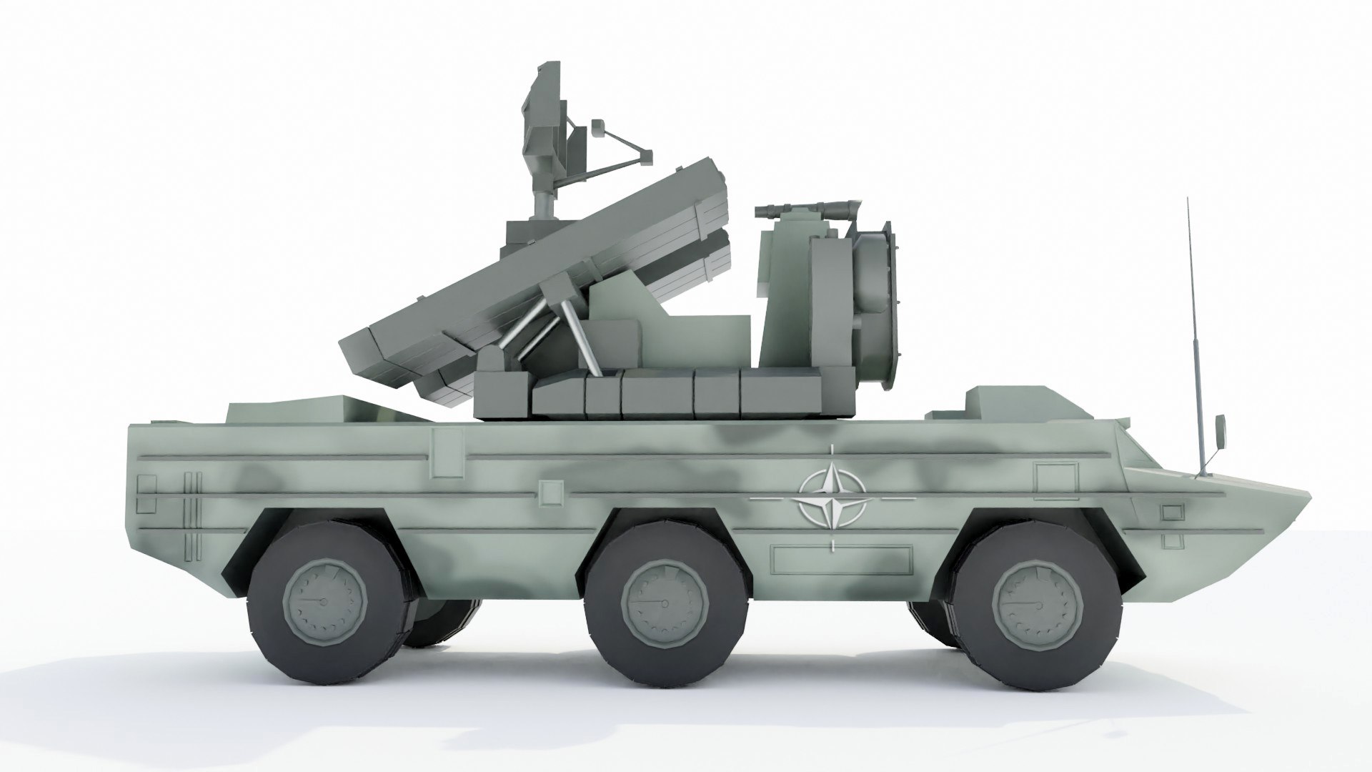 3D SA-8 Gecko NATO Designation Model - TurboSquid 2059053