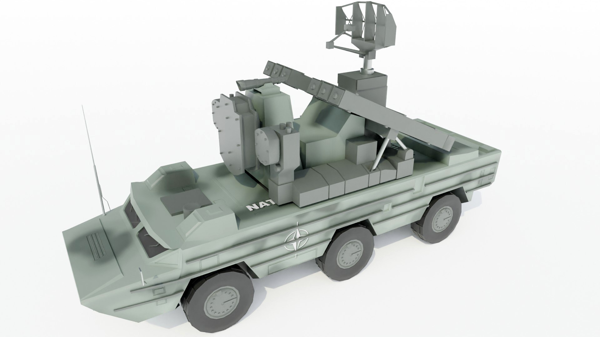 3D SA-8 Gecko NATO Designation Model - TurboSquid 2059053