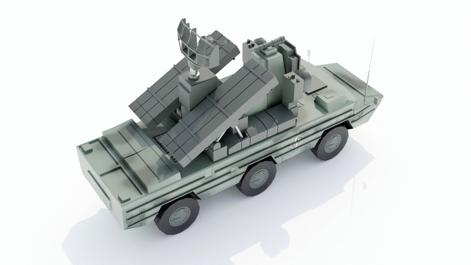 3D SA-8 Gecko NATO Designation Model - TurboSquid 2059053