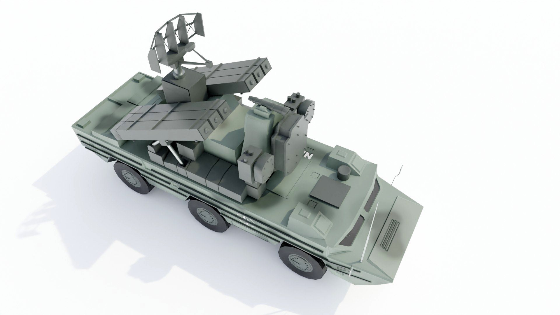 3D SA-8 Gecko NATO Designation Model - TurboSquid 2059053