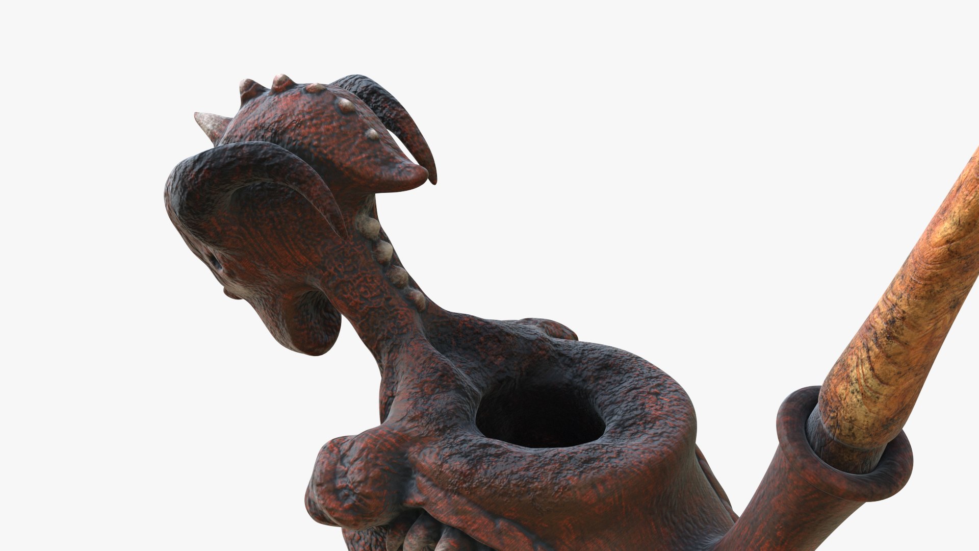 3D Model Viking Dragon Pipe - TurboSquid 1466972