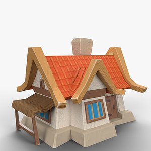 Free 3D Cartoon Building Models - Available For Download On TurboSquid