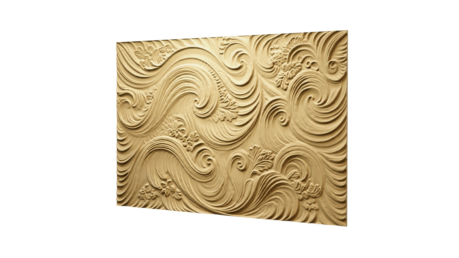 Modern Panel Wall Decor Set Relief Stl Mural CNC 172 Model - TurboSquid ...