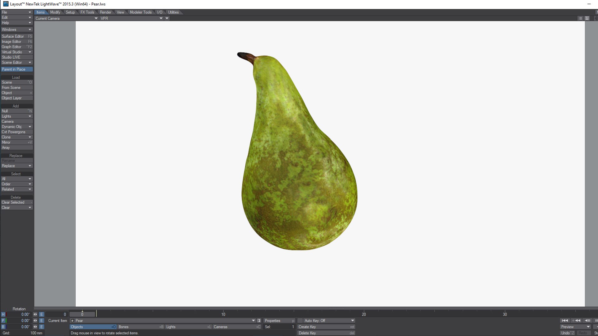 3D Conference Pear Model - TurboSquid 1466023