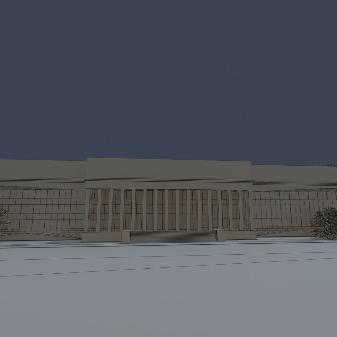 3d Pentagon Landmark